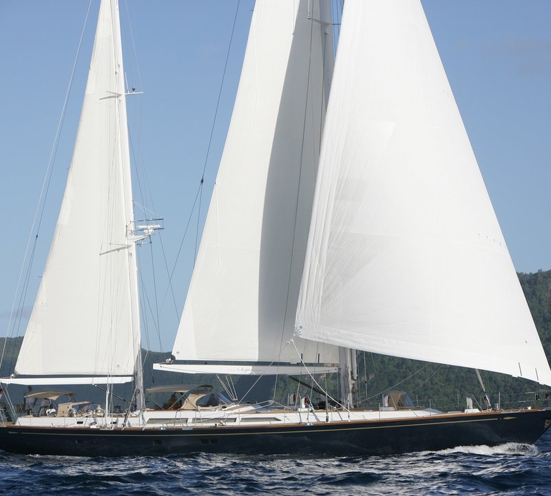 52m Sparkman & Stephens Sailing yacht Nazenin V recognized at 2010 ...